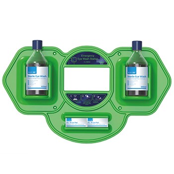 20ml Eye Wash Pods & Eye Pad Station With Mirror ...