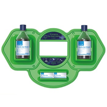 20ml Eye Wash Pods & Eye Pad Station With Mirror ...