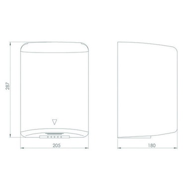 Hyco Jetstream 1600 1.6 kW Stainless Steel Hand Dryer | JET1600CSF ...